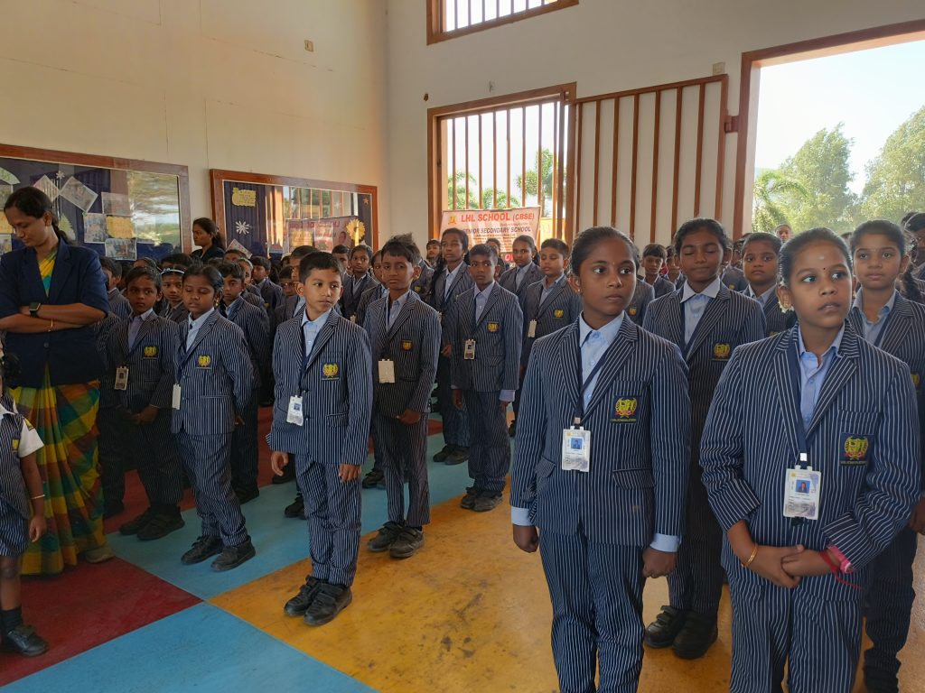 Public Speaking and Performance at Podium of Worship | LHL CBSE School